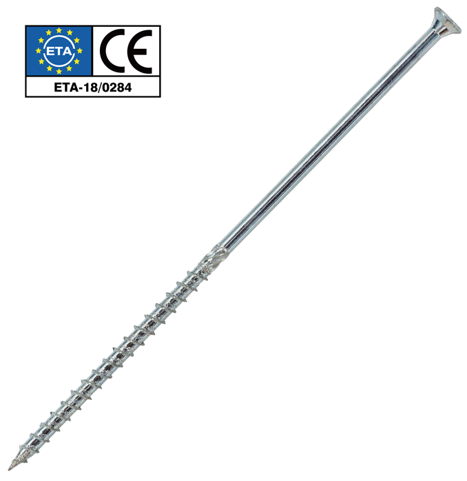 Timber Construction Screws/Double Flat Head Sharp Point-Sheh Fung ...