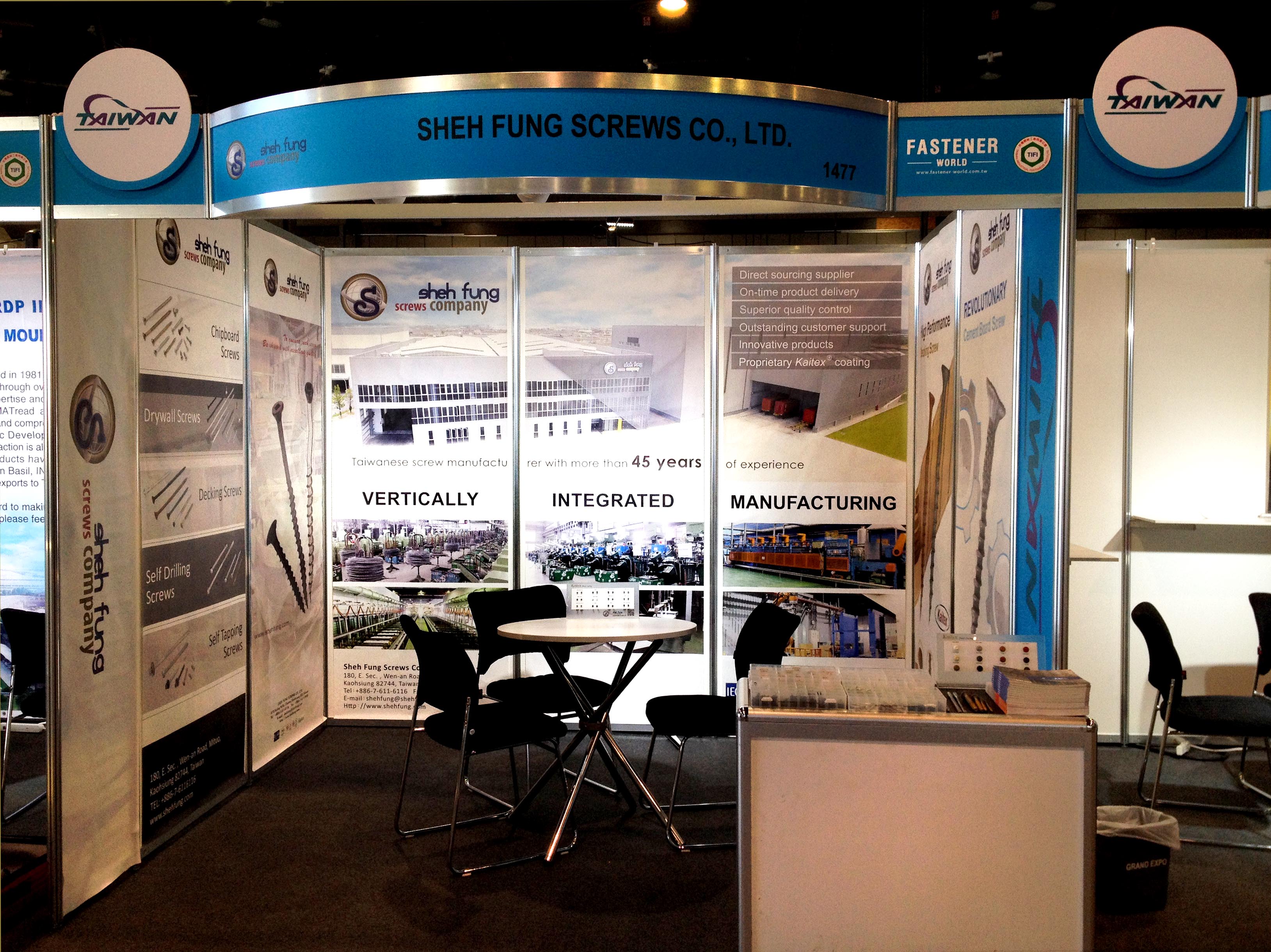 National Industrial Fastener & Mill Supply Expo 2017-Sheh Fung Screws ...