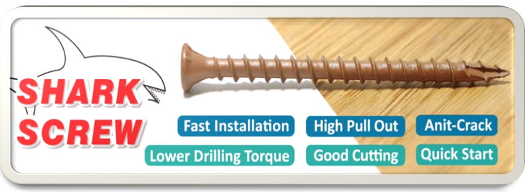 New Products/Shark Screws - Patented-Sheh Fung Screws Co., Ltd